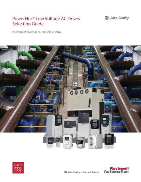 PowerFlex Low Voltage AC Drives Selection Guide