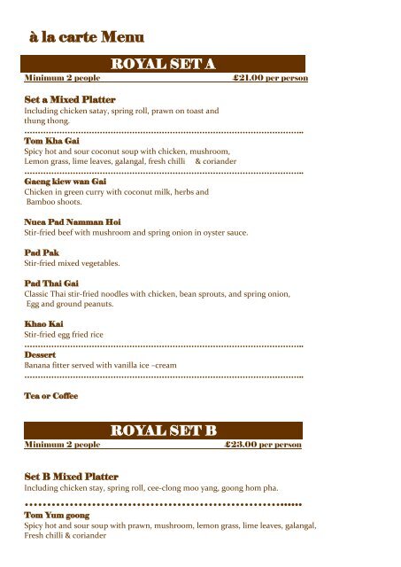 What Is A La Carte Menu Sale Save 57 Jlcatj gob mx