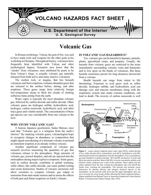 Volcanic Gas - Cascades Volcano Observatory - USGS