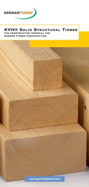 KVH® SOLID STRUCTURAL TIMBER - radermacher-pr.de
