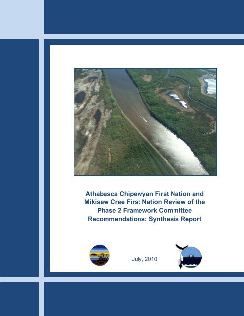 Athabasca Chipewyan First Nation and Mikisew Cree First Nation ...