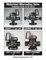 Alternating valves Guide - ClackValves.Net
