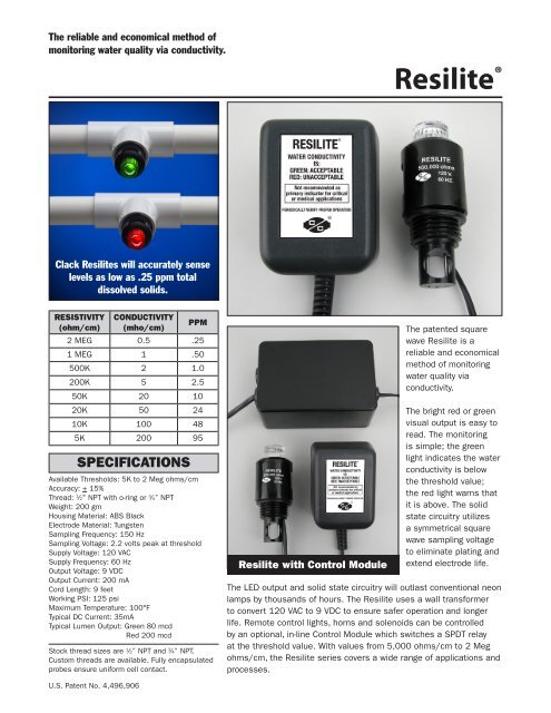 Resilite® - APS Water