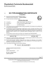 PTB 97 ATEX 2031 - r. stahl