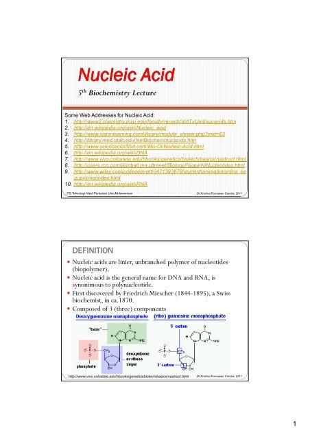 Nucleic Acid