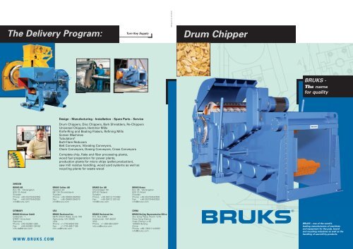 Bruks Drum Chipper EN 0509