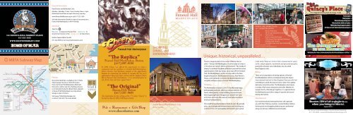 Center Map - Faneuil Hall Marketplace