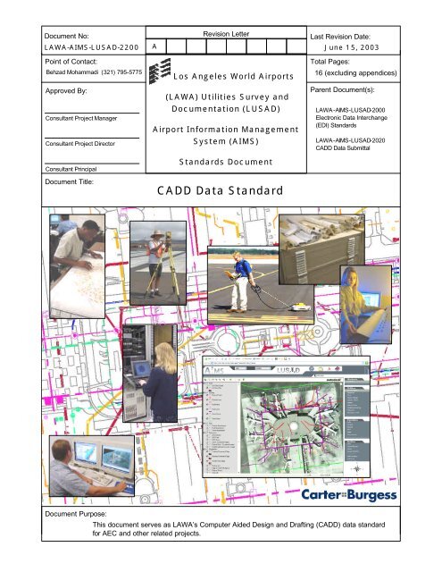 CADD Data Standard - Los Angeles World Airports