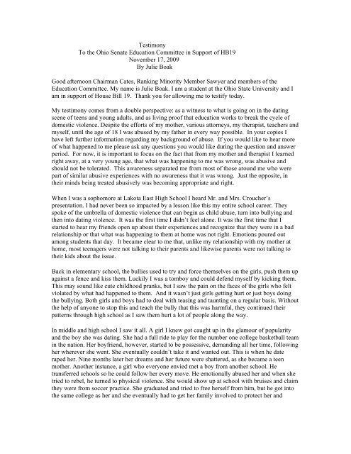 JulieBoak - CADV - Ohio | Citizens Against Domestic Violence