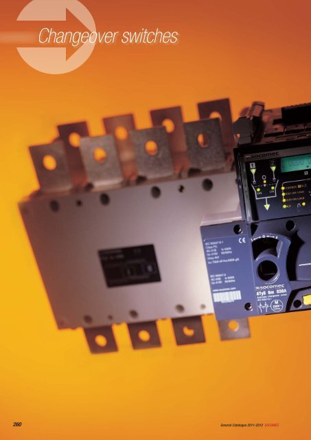 Changeover switches - socomec