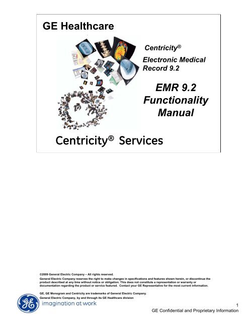 Centricity EMR Functionality - Cpstraining-gehc.com
