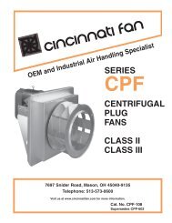 Tube Axial Duct Fans - Cincinnati Fan