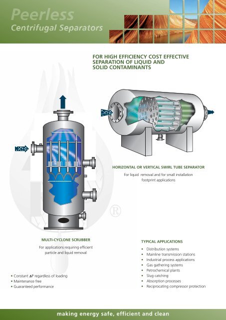 Centrifugal Separator - Peerless Europe Limited