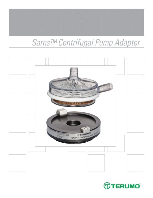 Sarns™ Centrifugal Pump Adapter - Terumo Cardiovascular Systems