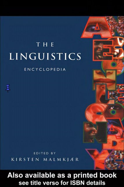 Linguistics Encyclopedia pdf