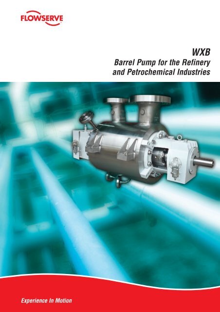 Barrel Pump for the Refinery and Petrochemical Industries
