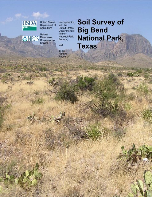 Soil Survey of Big Bend National Park, Texas - NRCS Soils - US ...