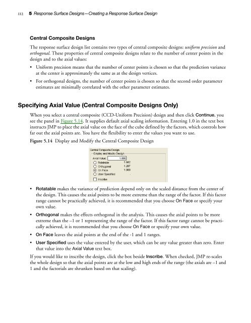 112 5 Response Surface