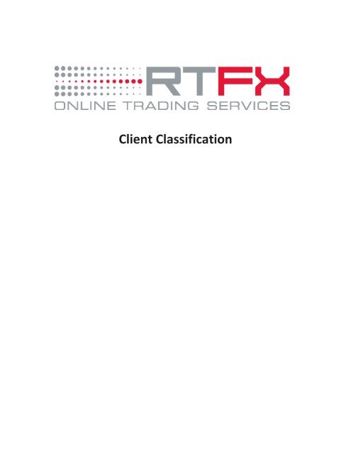 Client Classification - RTFX