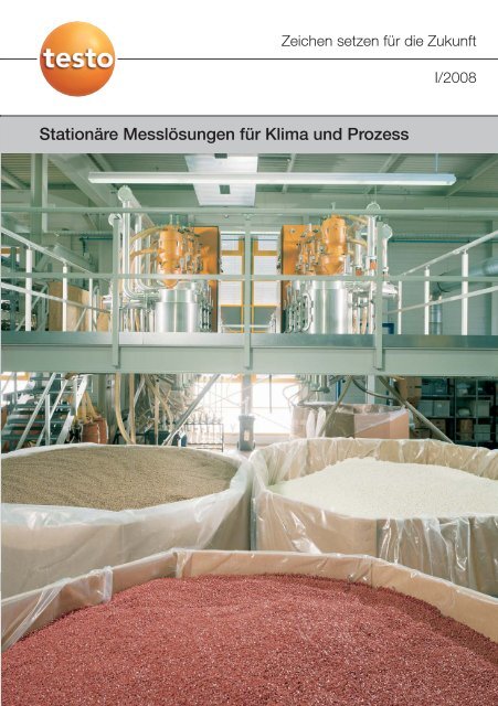 Stationäre Messlösungen für Klima und Prozess - Testo AG