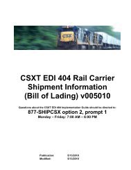 Public Project Manual - CSX.com