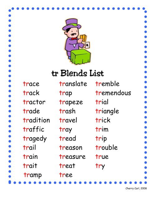 Tr Blends Set - Carl's Corner