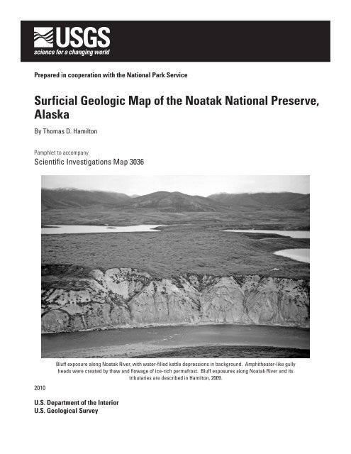 Surficial Geologic Map of the Noatak National Preserve, Alaska