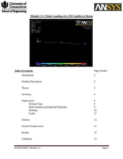 1d Beam Element In Ansys Workbench - The Best Picture Of Beam