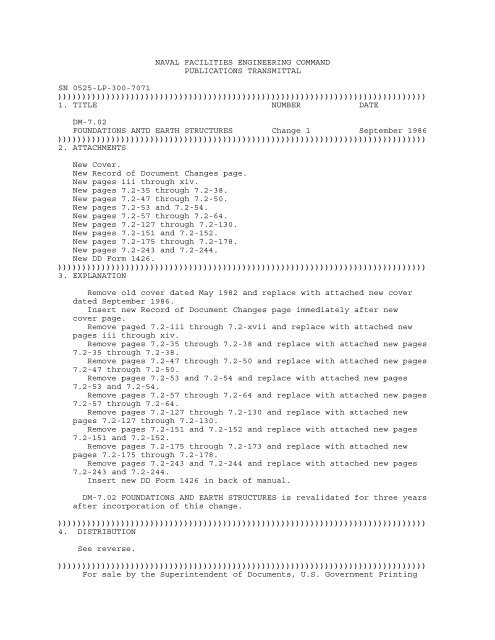 Naval Facilities Engineer