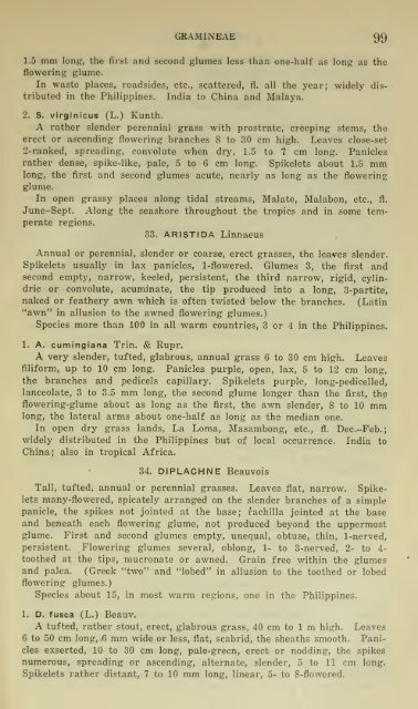 98 A FLORA OF MANILA Cult