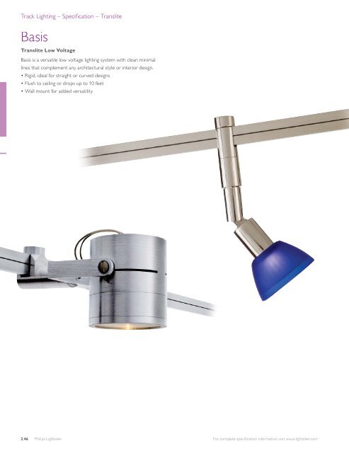 Basis Track - Translite Systems