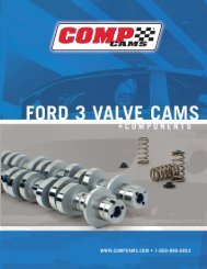 Cam Lobe Master Catalog - COMP Cams