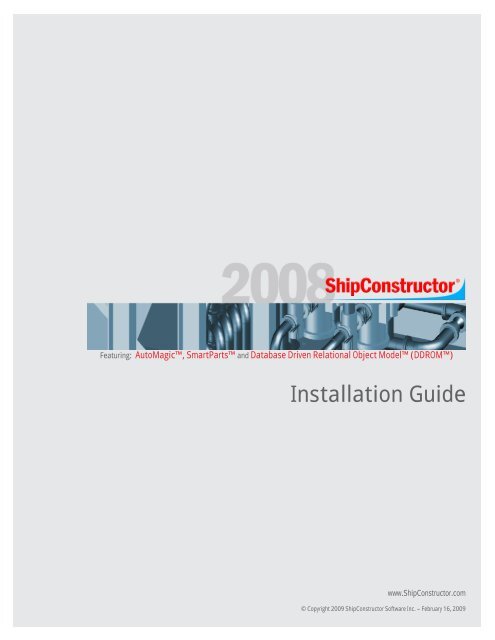 Installation Guide-master - ShipConstructor