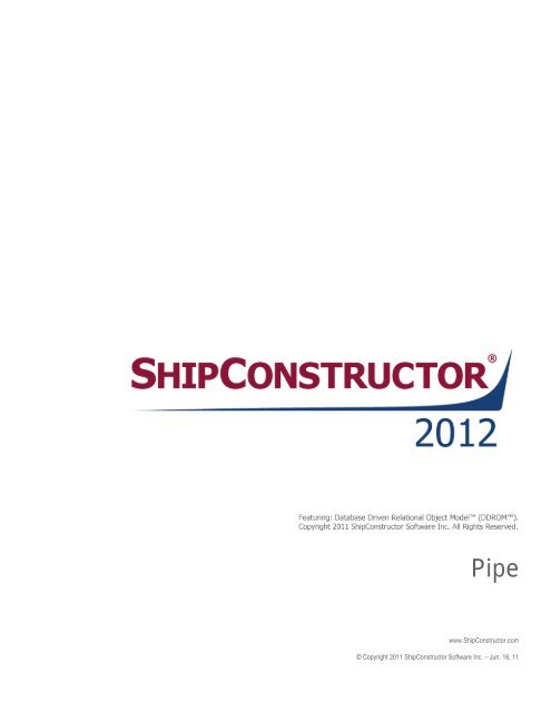 Pipe - ShipConstructor