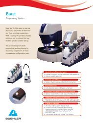 Tukon 1102 & 1202 Knoop/Vickers Hardness Tester - Buehler