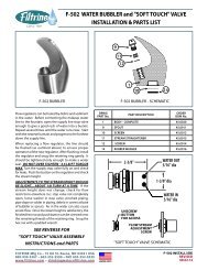 F-501 Push-Button Bubbler Install & Parts Breakdown