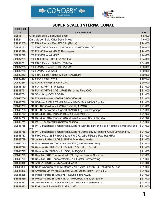 SUPER SCALE INTERNATIONAL