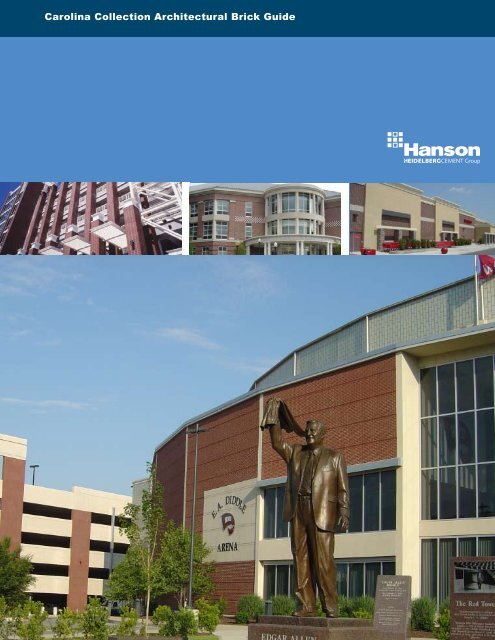 Carolina Collection Architectural Brick Guide - Hanson Brick