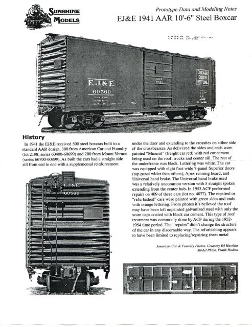 MK.13 - Sunshine Models HO scale resin freight car kits