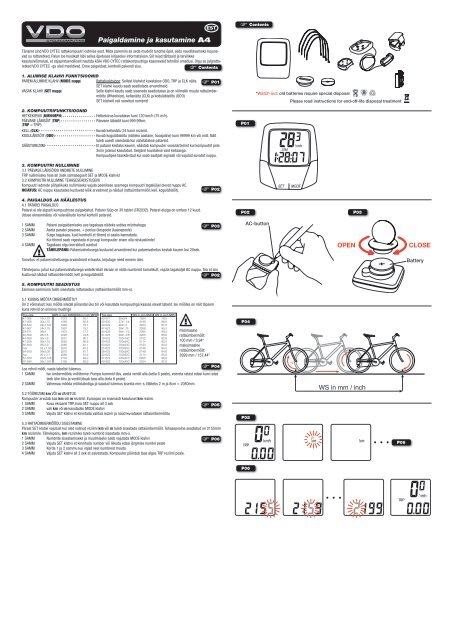 ! P01 P02 P03 P02 P04 P05 P06 ! - Veloplus