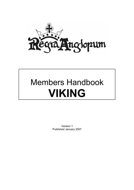 Vikings - Regia Anglorum