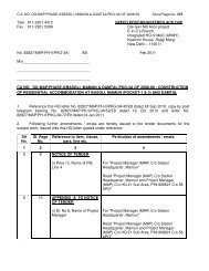 LIST OF CONTRACTORS (MAP PHASE II) 1 M/S ... - DG MAP