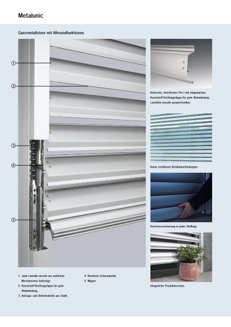 Metalunic Technische Daten.ai - Triet Storen AG