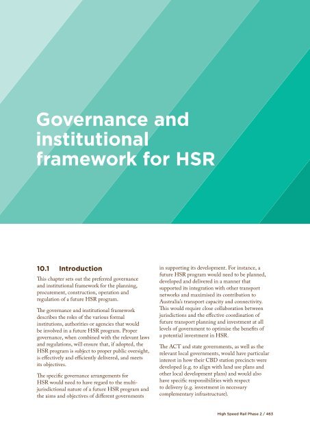 10. Governance and instit