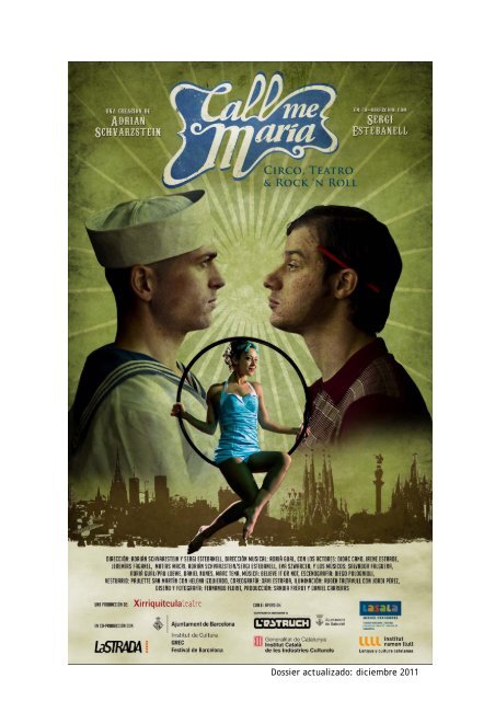 DOSIER PDF (Internacional) - CALL ME MARIA
