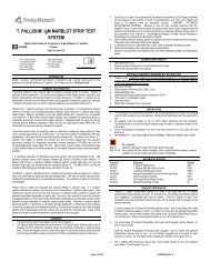 OXALATE KIT - Trinity Biotech PLC