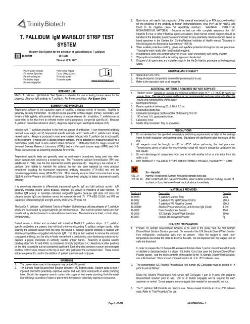 Syphilis Test Kit, Treponema Pallidum Test, ELISA, 54% OFF