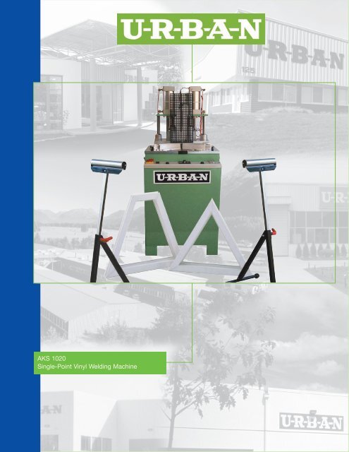 AKS 1020 Single-Point Vinyl Welding Machine - Urban