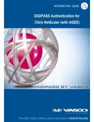 DIGIPASS 260 - Vasco