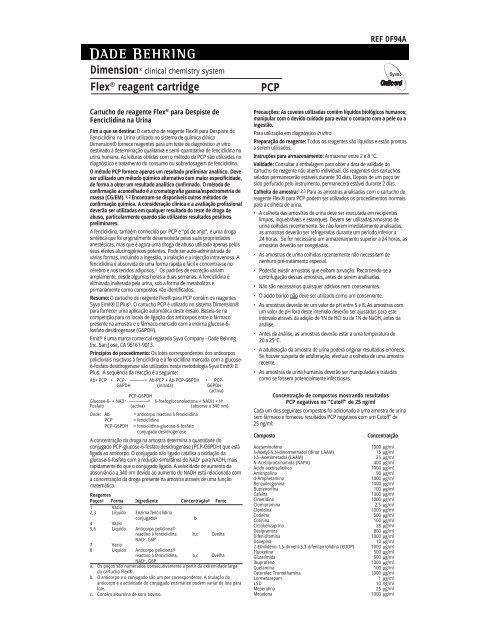 PCP Flex® reagent cartridge - Medcorp